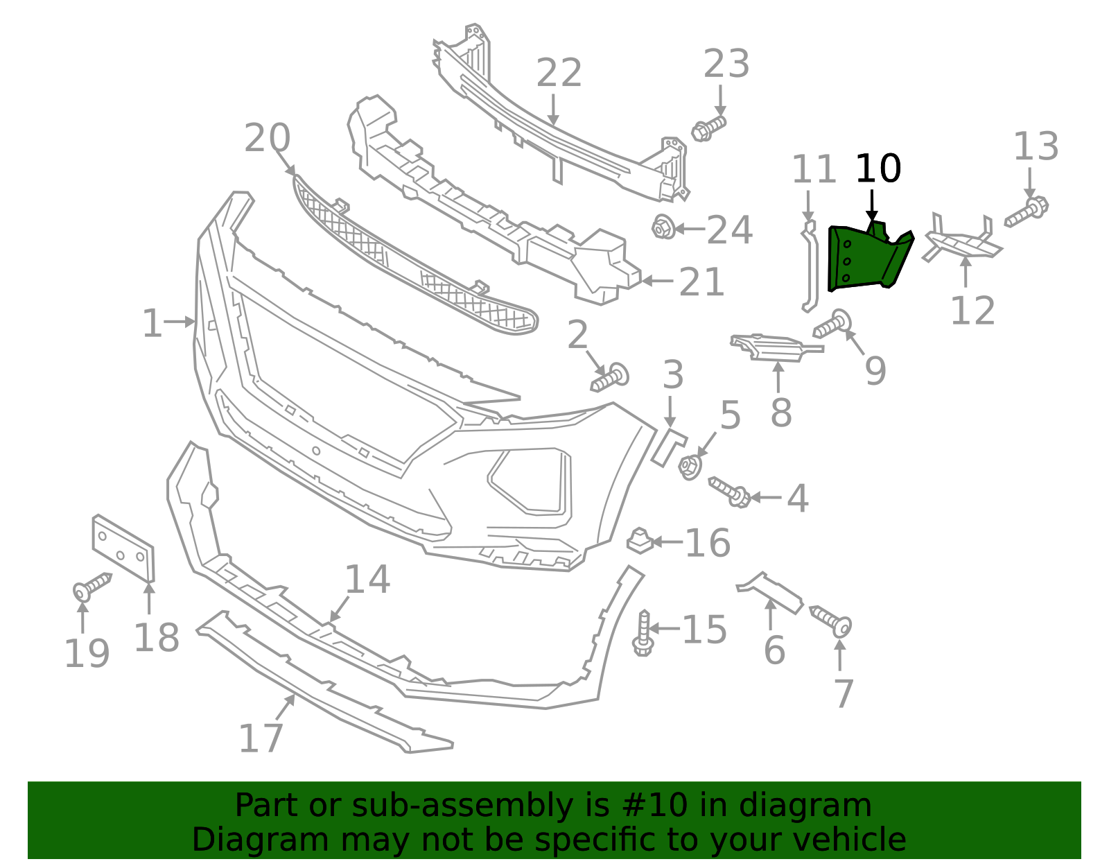 2019-2020 Hyundai Santa Fe Air Duct 86541-S2000 | MotorMotor