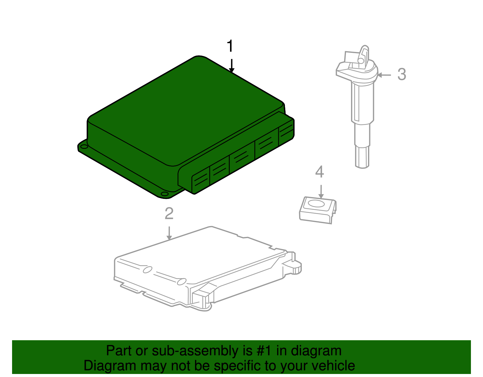 12-14-7-577-968 - 2006-2008 BMW - Control Module | Buy BMW Parts Now