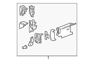 57013-33010 - 2018 Toyota Camry - Rail End | Nucar Toyota of North ...