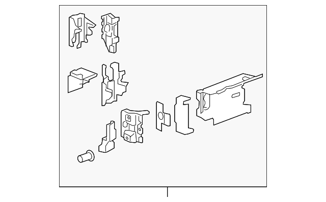 2018 Toyota Camry Rail End 57013-33010 | Toyota Parts Center