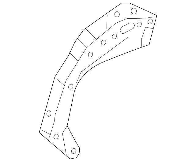 64355-T2A-A00ZZ - Rear Pillar Reinforced 2013 Honda Accord | Honda ...