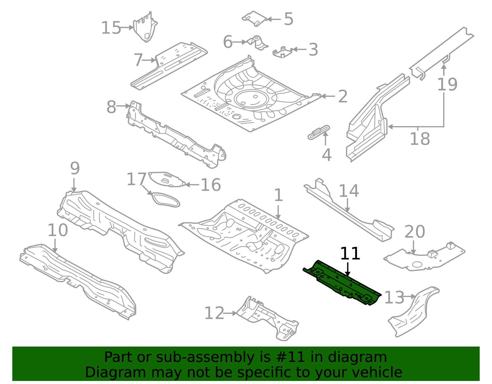 G5650-6LTMA - Center Cross-Member 2020-2025 Nissan Sentra | Sullivan Brothers Nissan