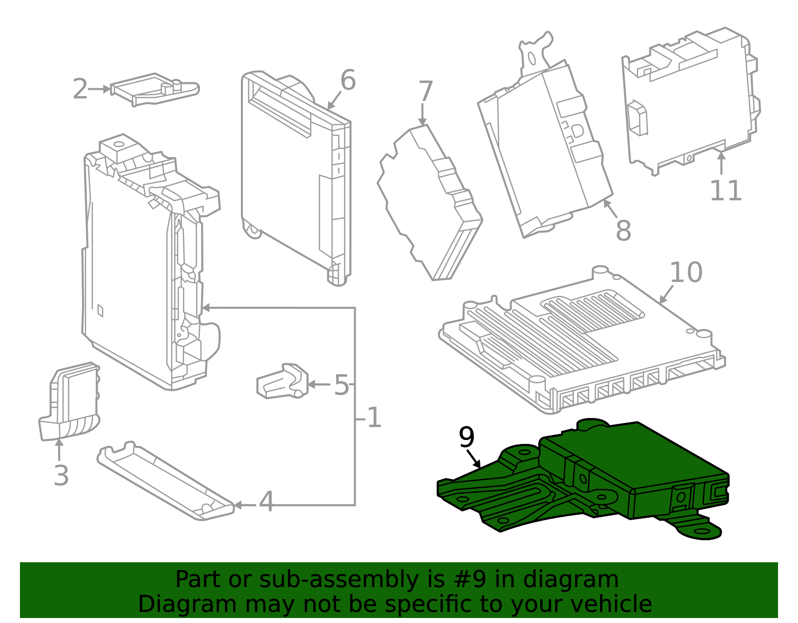 892D042020 - 2023 Subaru Solterra - Control Module | OEM Subaru Parts ...