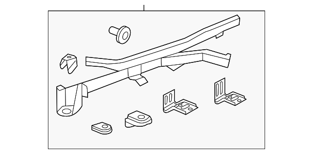Side Rail 68302689AL | Mopar Parts Canada