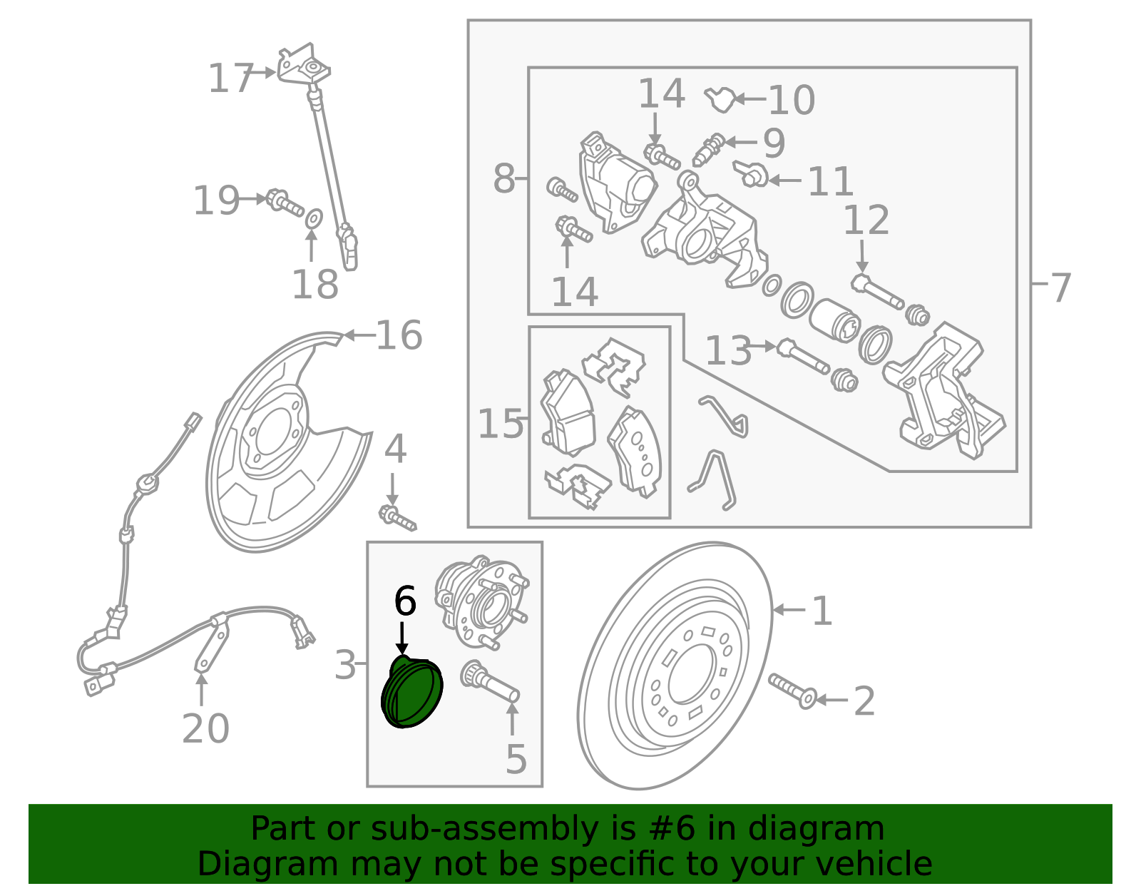 Hyundai ABS Wheel Speed Sensor - Precise Brake Control - Part #58980 ...