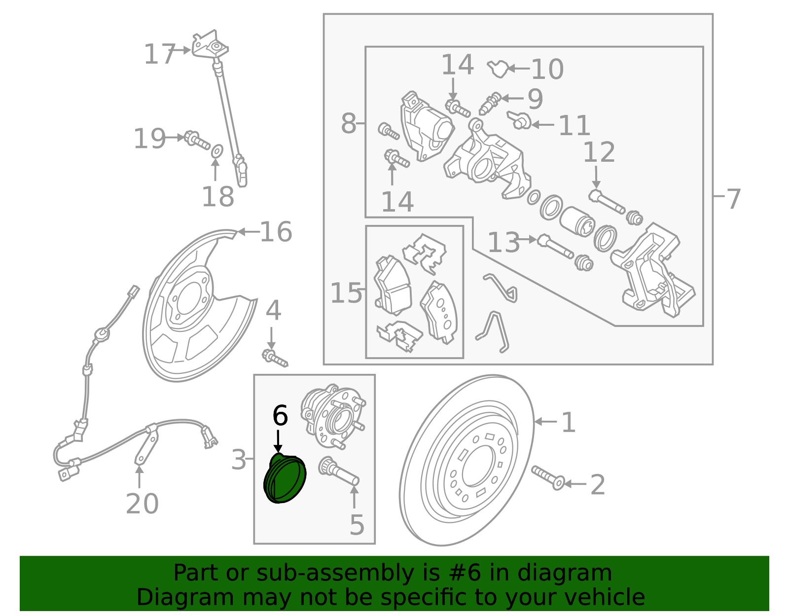 2015-2022 Hyundai ABS Wheel Speed Sensor 58980-C1100 | OEM Parts Online