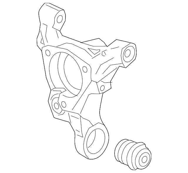 2016-2025 GM Knuckle (Replaces Part Number 22949387) 84454536 GM ...