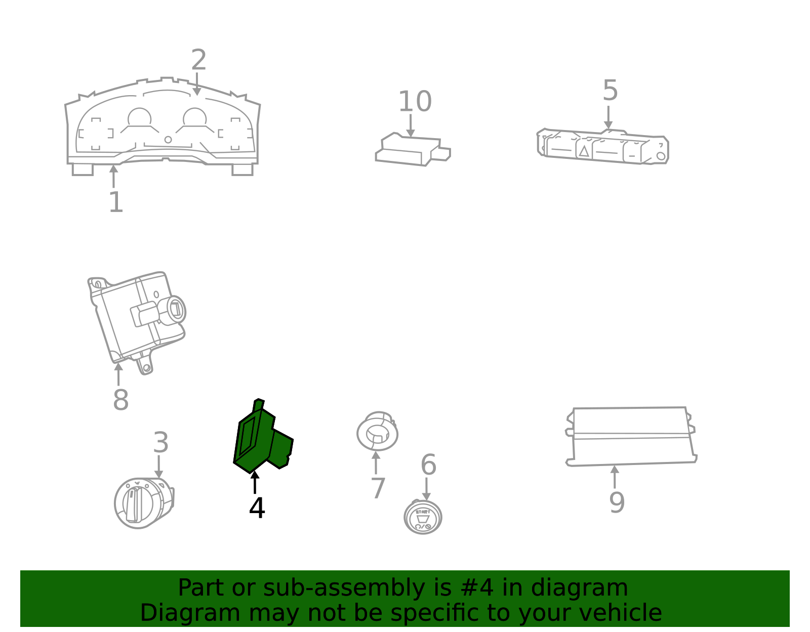 Switch 04671336AD | Mopar Parts Canada