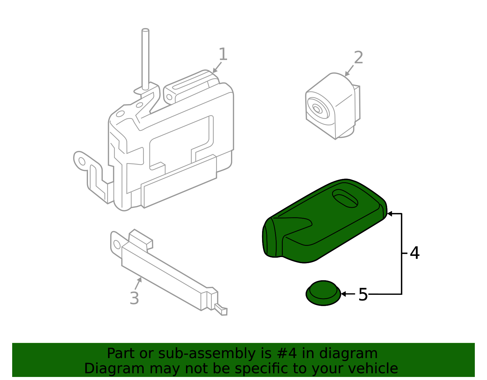 2019-2020 Kia K900 Transmitter 95440-J6000 | OEM Parts Online