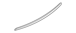 2016-2023 Mazda CX-9 Bumper Trim, Rear, Chrome Trim Piece TK50-50-369C ...