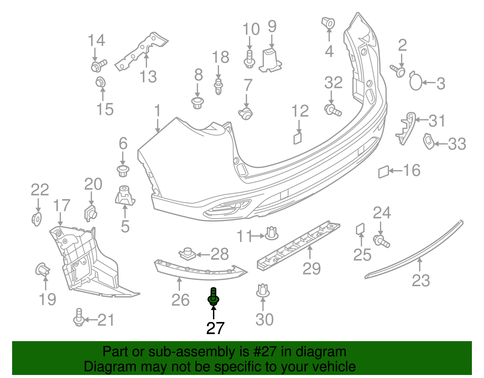 9973-50-512B - High Mount Lamp Screw 2004-2023 Mazda | Mazda-Parts