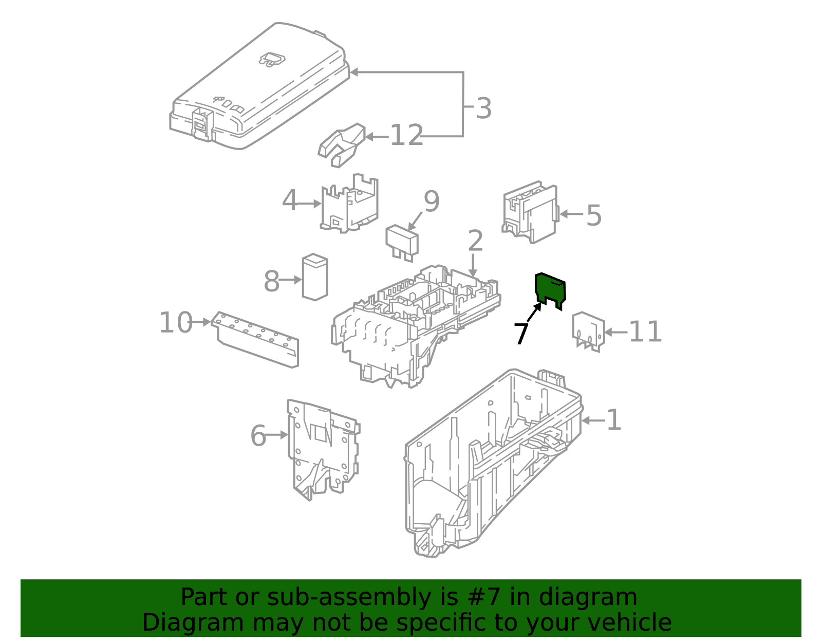 2004-2023 Volkswagen Maxi Fuse N-102-519-03 | OEM Parts Online