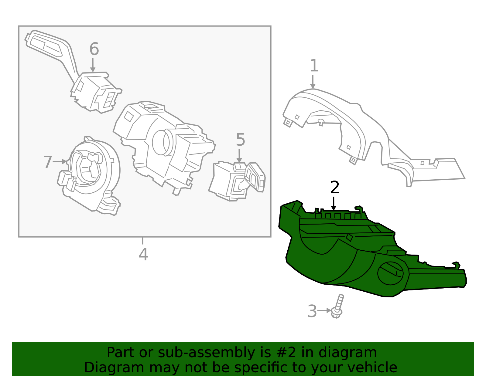 Lower Column Cover LJ6Z-3530-BB | Awesome Parts Ford