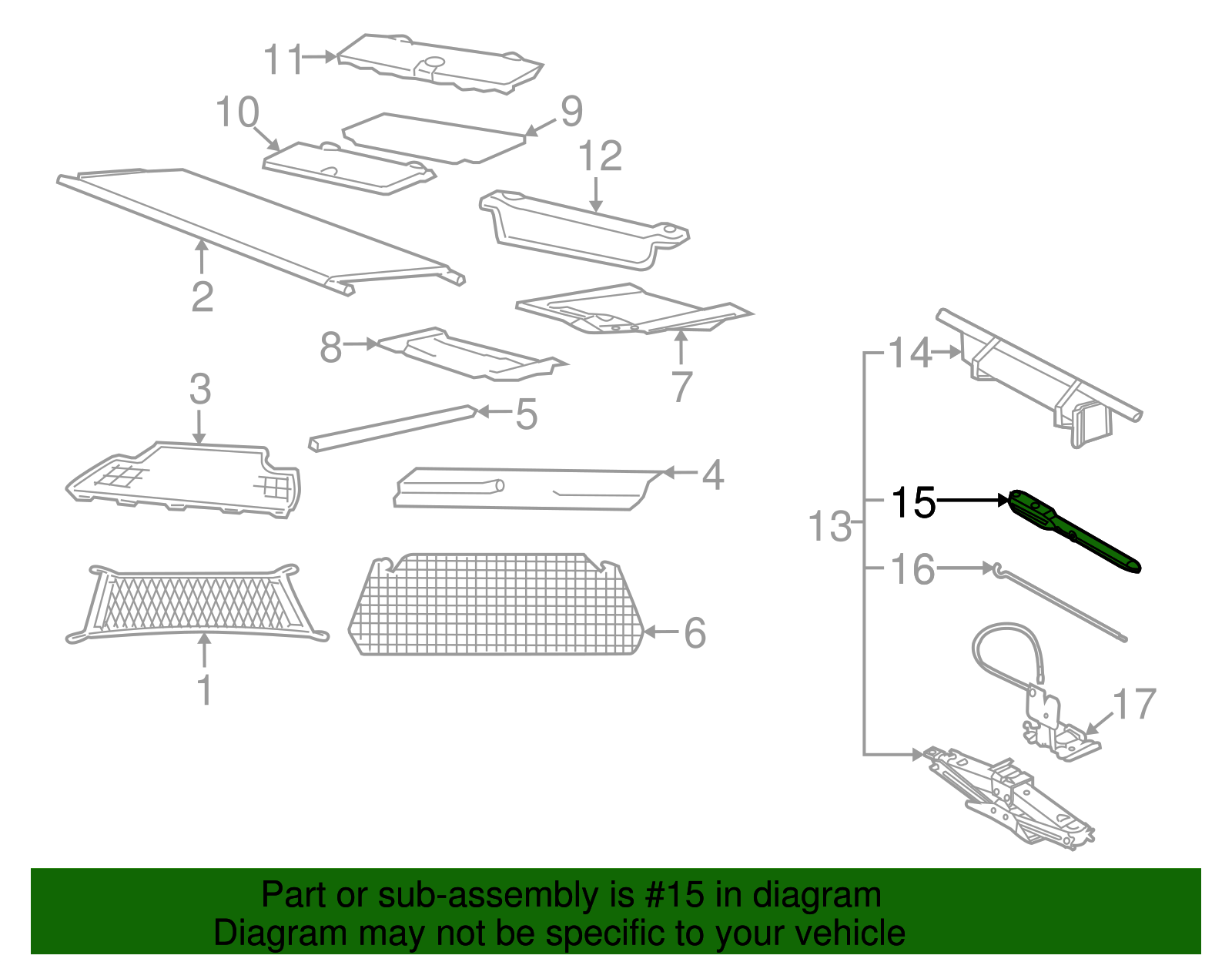 8L2Z-17032-A - Ford Wrench 2002-2010 Ford | Performance Auto Parts