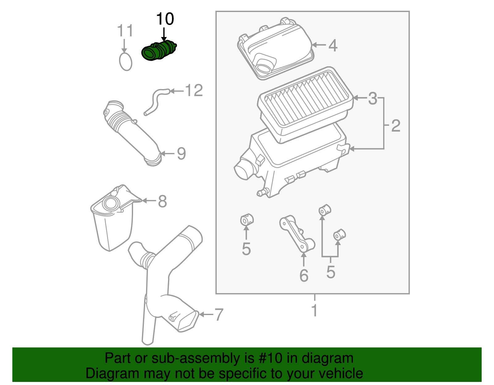 1990-2007 GM Air Cleaner Temperature Sensor 12160244 | Shop Matick ...