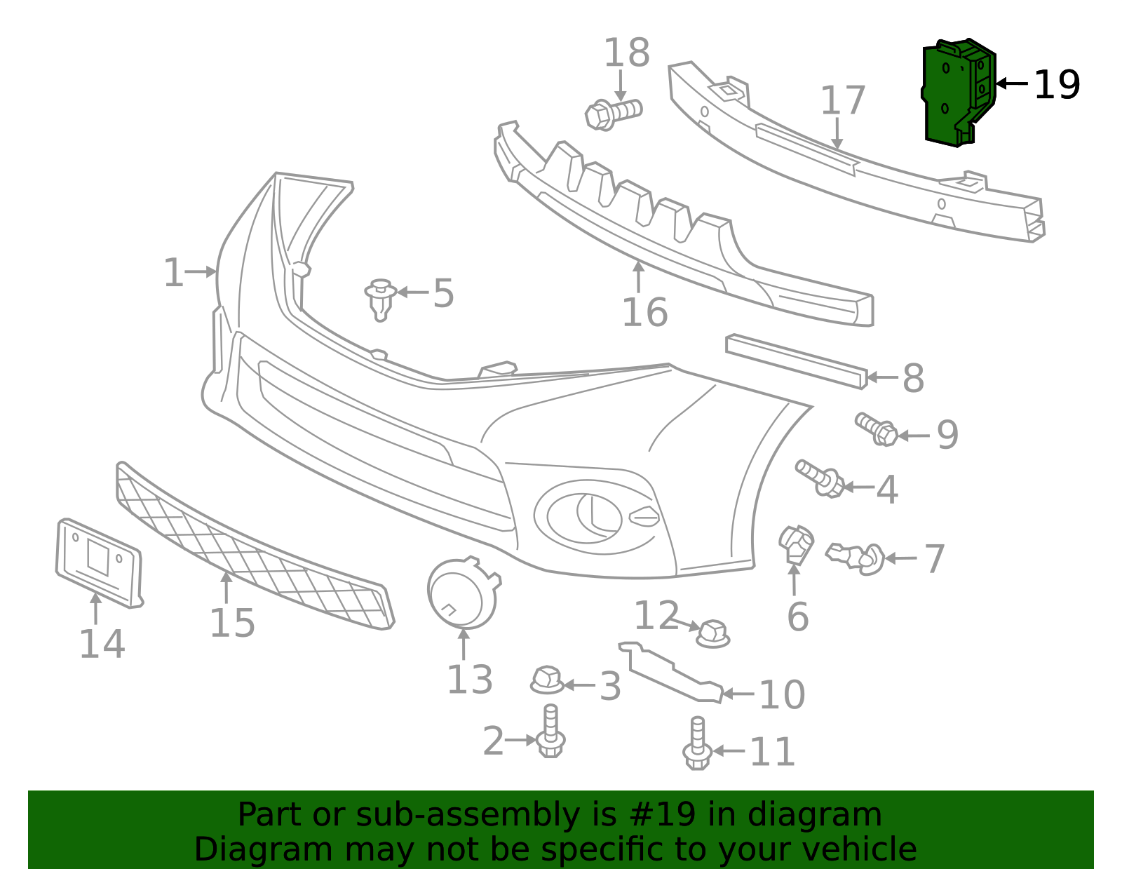 57208-08010 - Spacer 2015-2017 Toyota Sienna | Toyota San Diego Parts