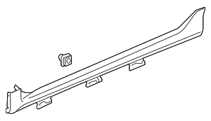 71850-TBA-A01ZA - 2016-2019 Honda Civic - Garnish Assembly L Side Sill ...
