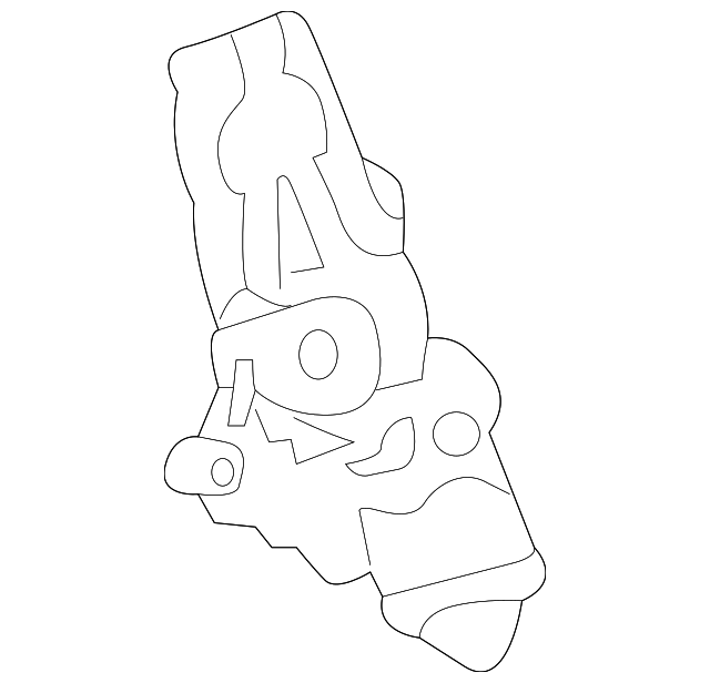 2011-2020 Toyota Sienna Actuator 68910-08023 | Toyota Parts Center