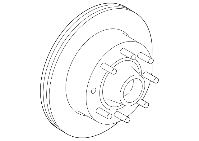 2008-2026 Ford Hub & Rotor NC2Z-1102-A | OEM Parts Online