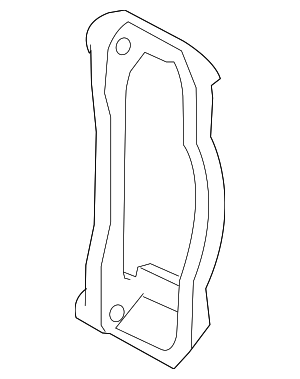 8C2Z-2B292-C - Disc Brake Caliper Bracket 2008-2026 Ford | Big 3 Auto Parts