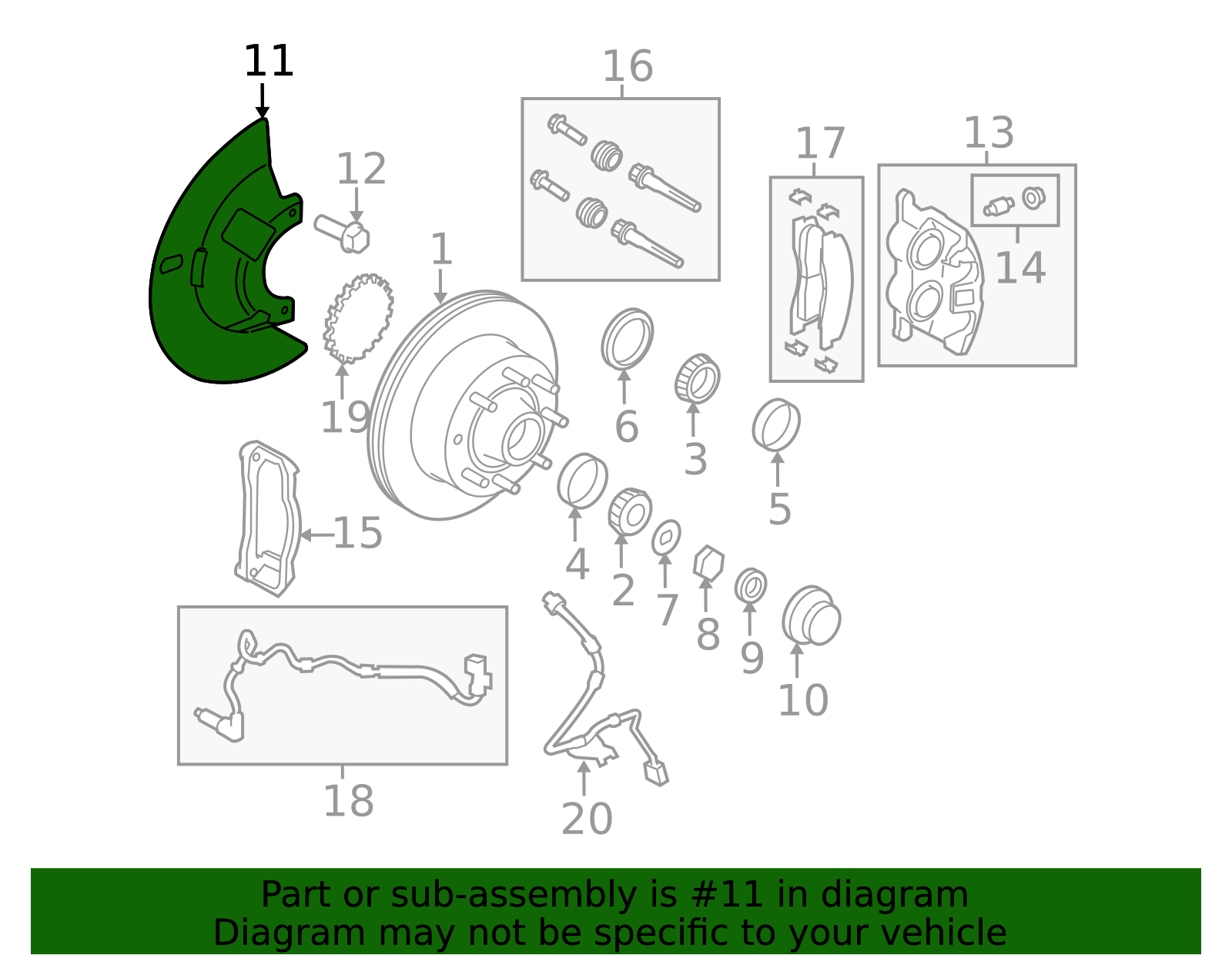 Splash Shield 8C2Z-2K005-A | Awesome Parts Ford