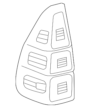 81561-60650 - Lexus Tail Lamp 2003-2007 Lexus GX470 | Performance Auto ...