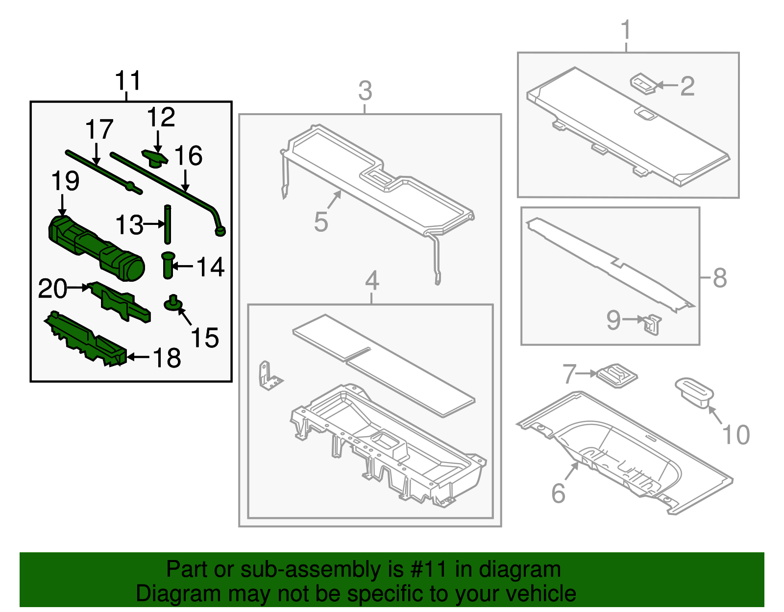 2007-2017 Ford | Jack Assembly | 7L1Z-17080-B | Walls' Ford Parts