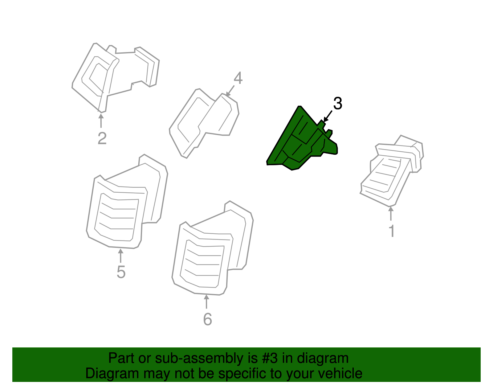 32277963 - Dashboard Air Vent - 2017-2020 Volvo XC90 | Volvo OEM Parts ...