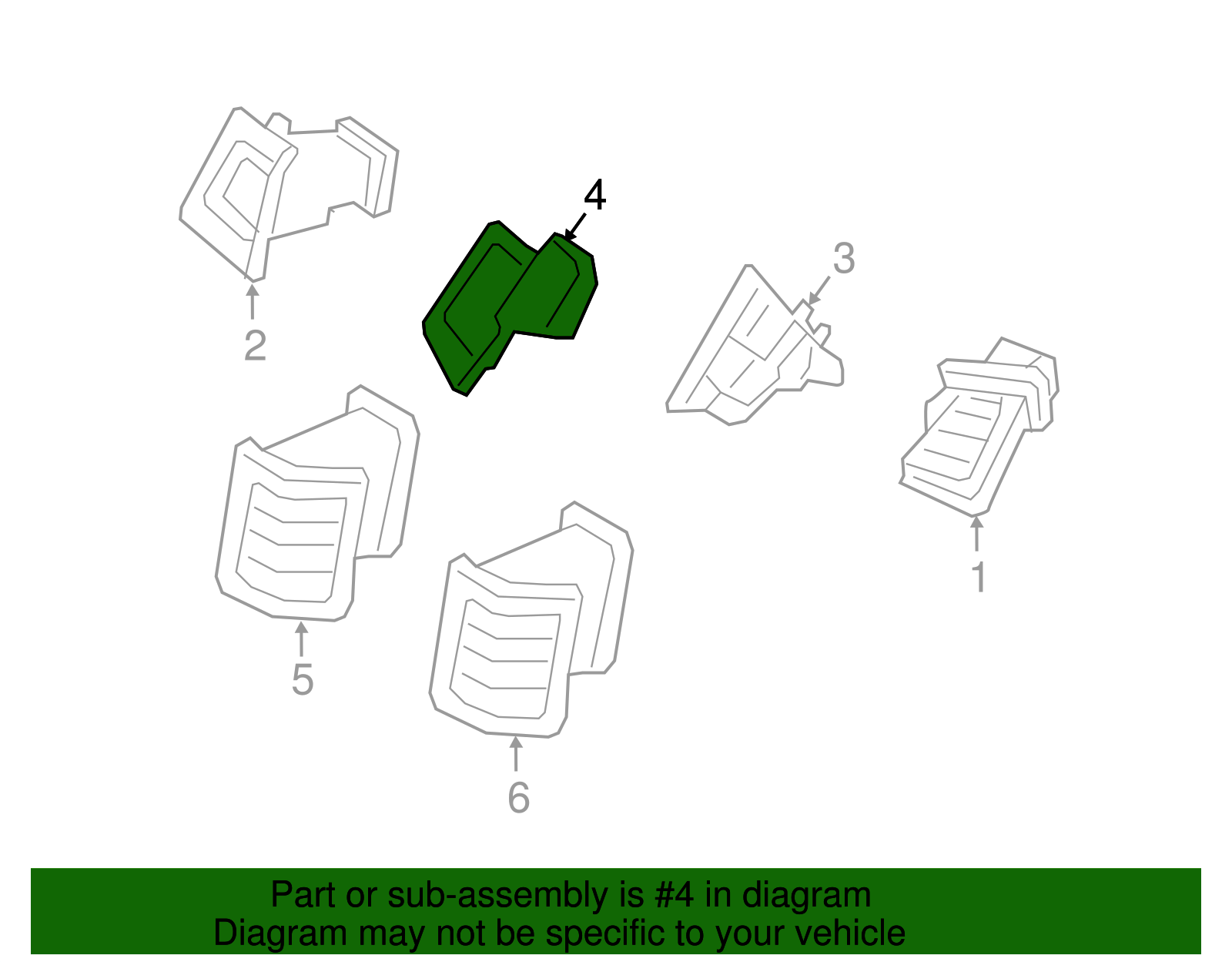 32277962 - Dashboard Air Vent - 2017-2020 Volvo XC90 | Volvo OEM Parts ...