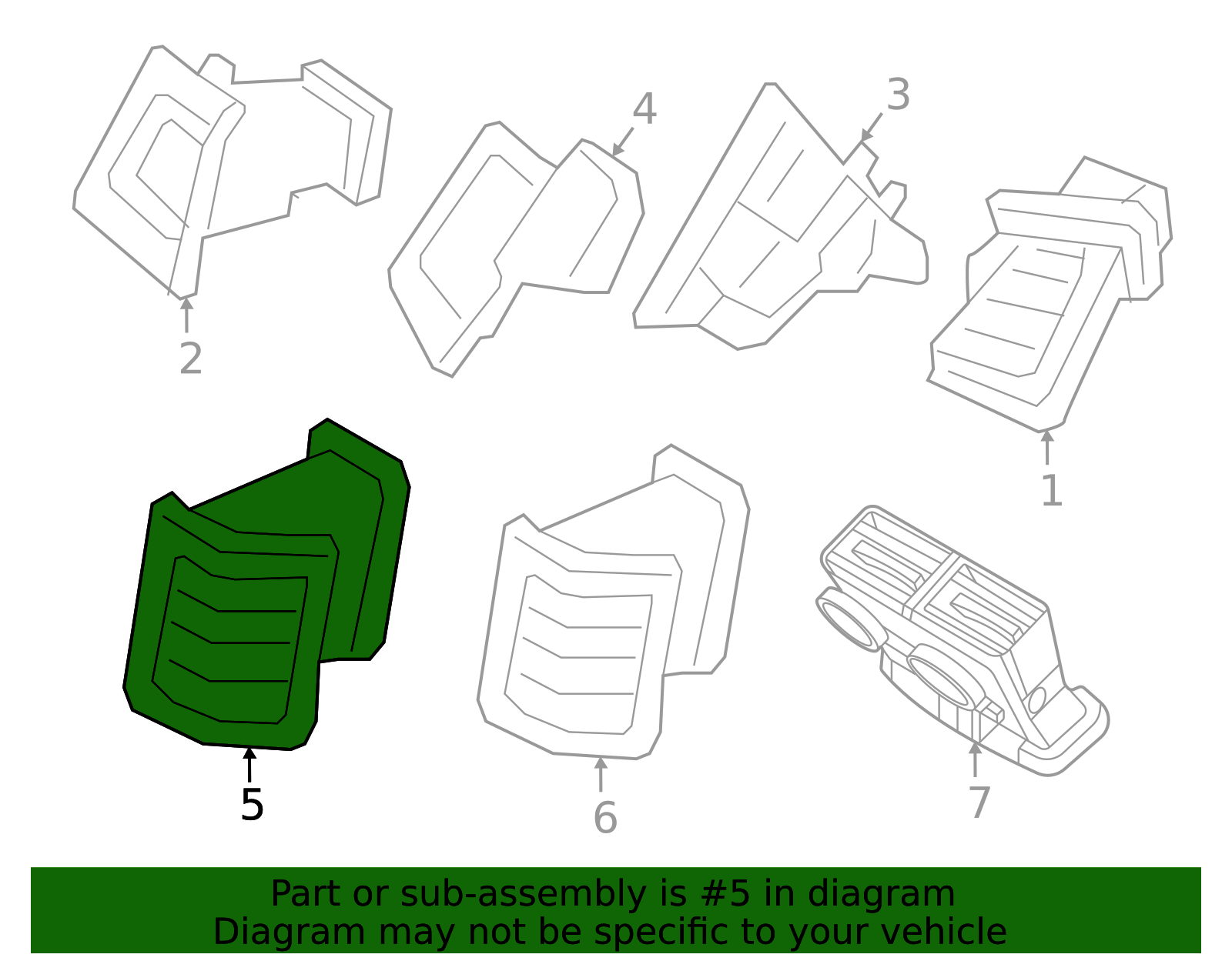 Dashboard Air Vent - Direct Airflow, OEM Style | AutoNation Parts