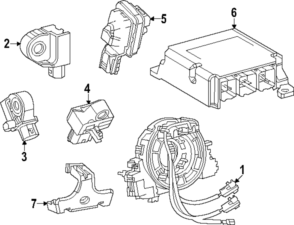 8917042E70 - Sdm Module | Subaru Parts HQ