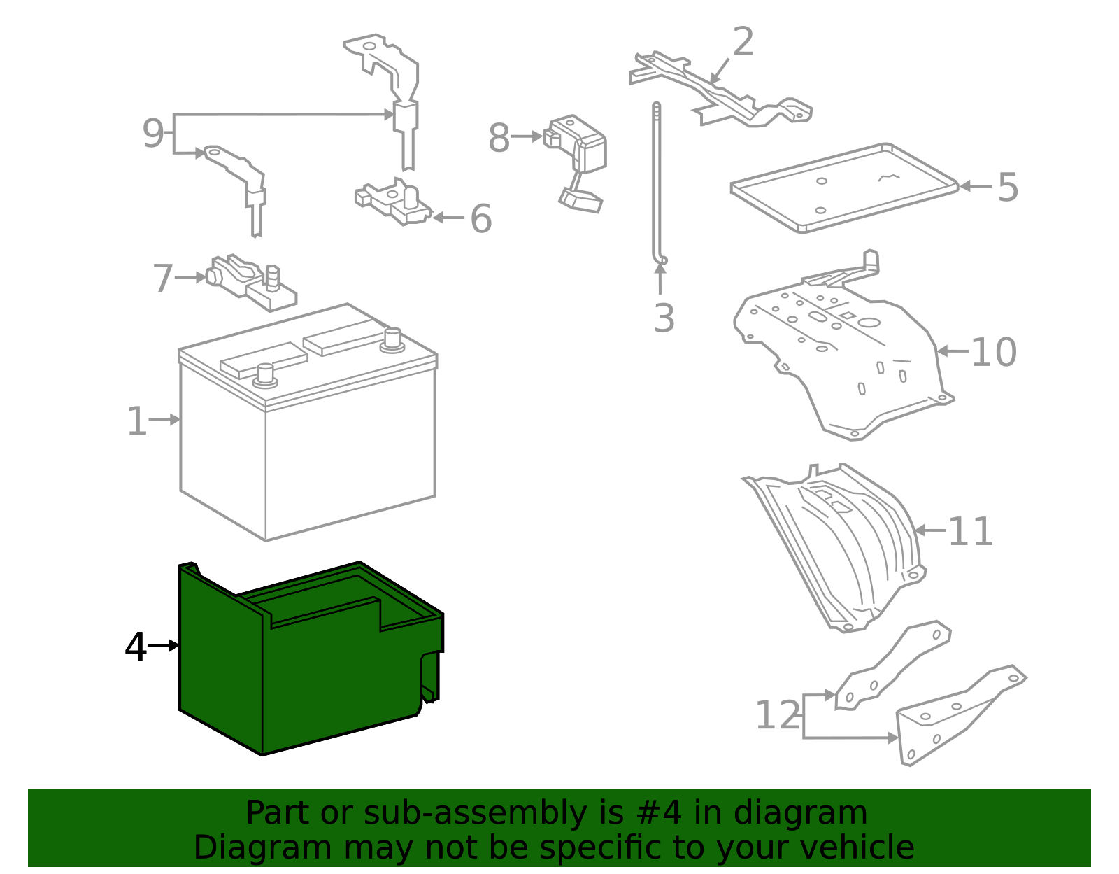28899-36060 - High-Quality Battery Box for 2015-2021 Lexus | AutoNation ...