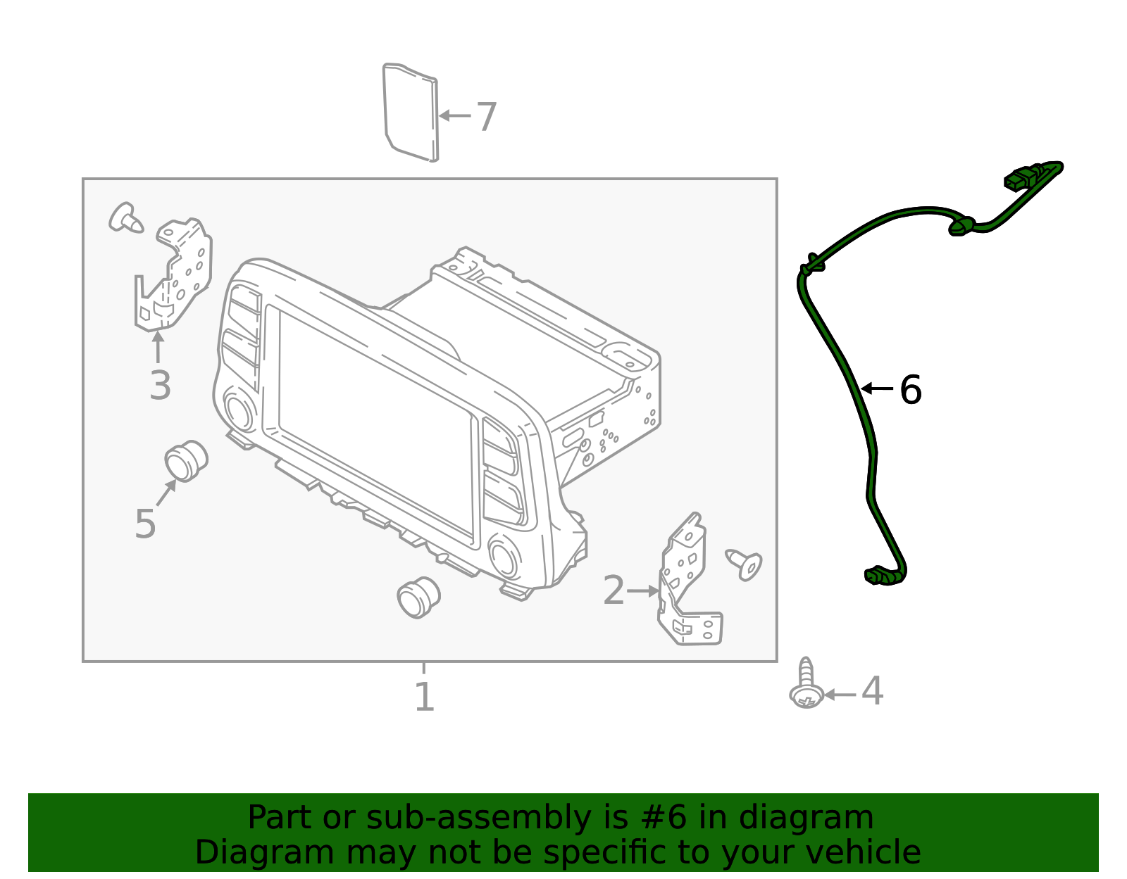 96120-K4600-4X - 2022-2023 Hyundai Kona Electric - Cable | Conicelli ...