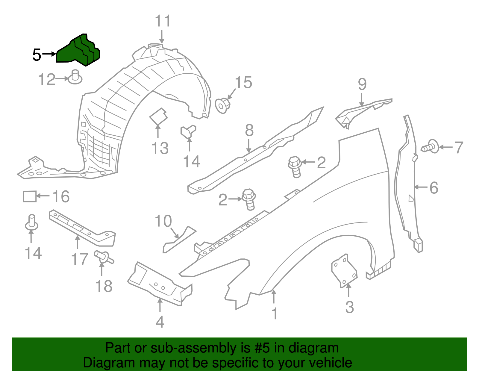 2013-2023 Nissan Baffle Plate 63134-3TA1A | Nissan Parts Central