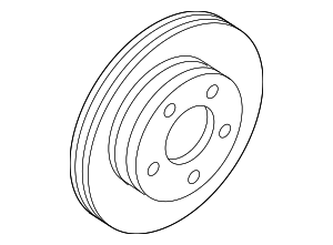 2002-2005 GM Front Disc Brake Rotor 19181002 | Capital Chevy Parts