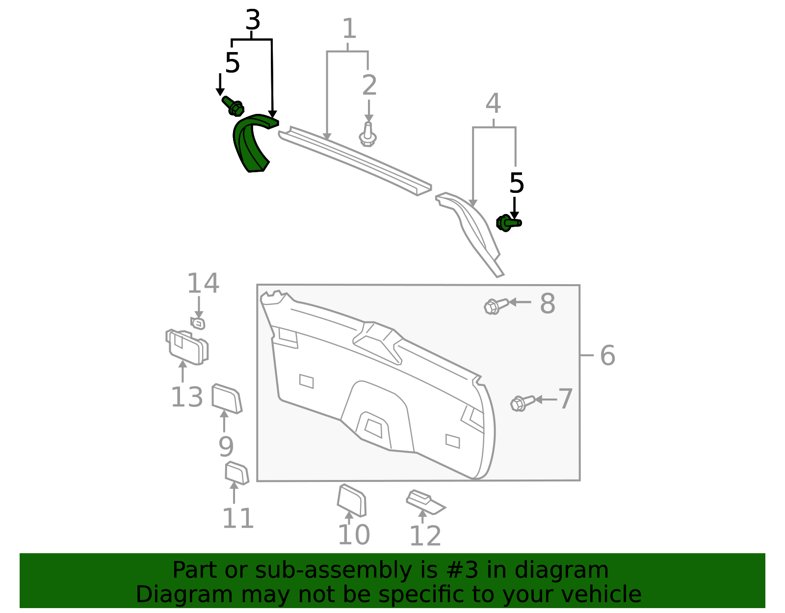84435-STX-A02ZD - High-Quality Side Trim for 2007-2013 Acura MDX ...
