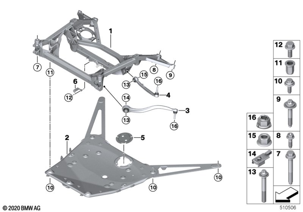 31108095667 - BMW Pull Rod Left 2019-2025 BMW | Performance Auto Parts