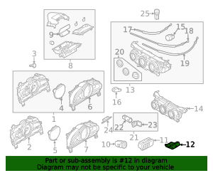 2016-2021 Mazda CX-3 | Hazard Switch | DA6A-66-4H0 | Mazda Online Parts