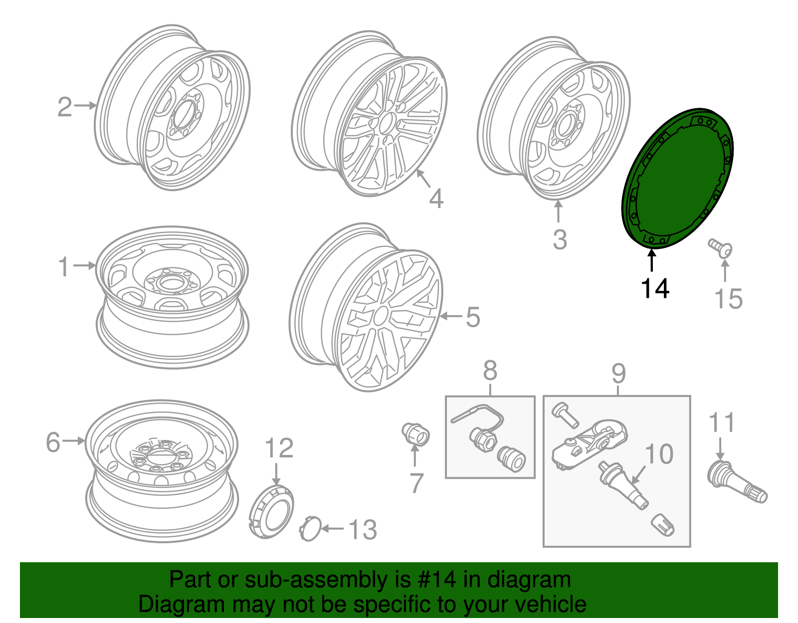 2017-2018 Ford F-150 Trim Ring HL3Z-1021-A | Ford OEM Parts Outlet