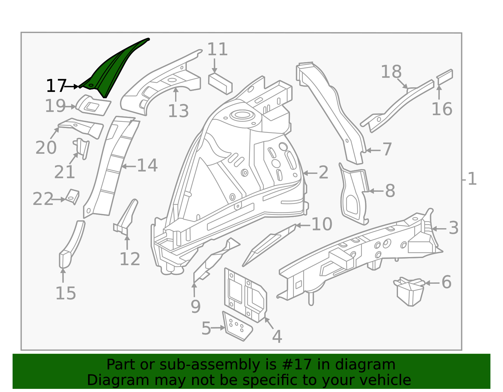 Hyundai - 64587-PI000 - Fender Mtg Bkt - 2025 Hyundai Ioniq 5 | OEM ...