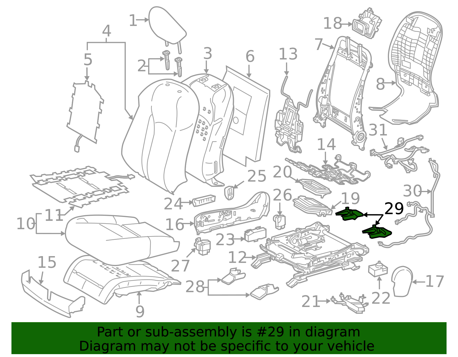 72137-0E200-E0 - High-Quality Seat Track Cover for 2016-2022 Lexus ...