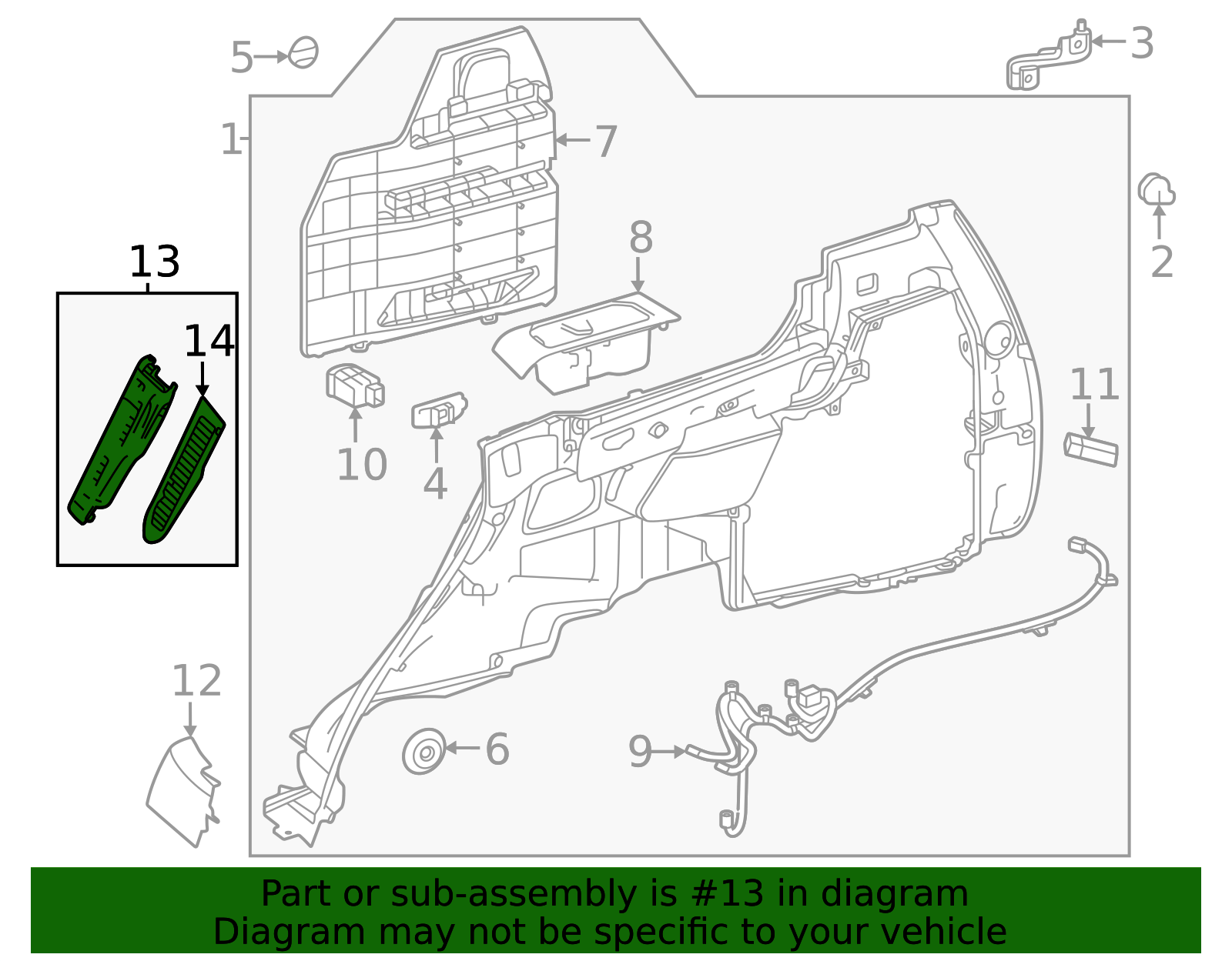 62666-0C020-C0 - Cover 2023-2025 Toyota Sequoia | Toyota San Diego Parts