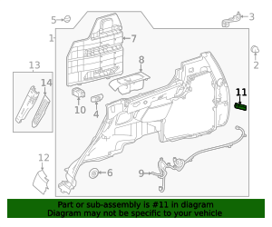2023-2024 Toyota Sequoia Seat Switch 84923-0C040 | Toyota Parts Express