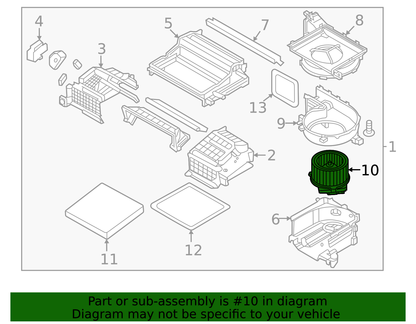 97113-GI000 - Hyundai Blower Motor Retail Performance Auto Parts
