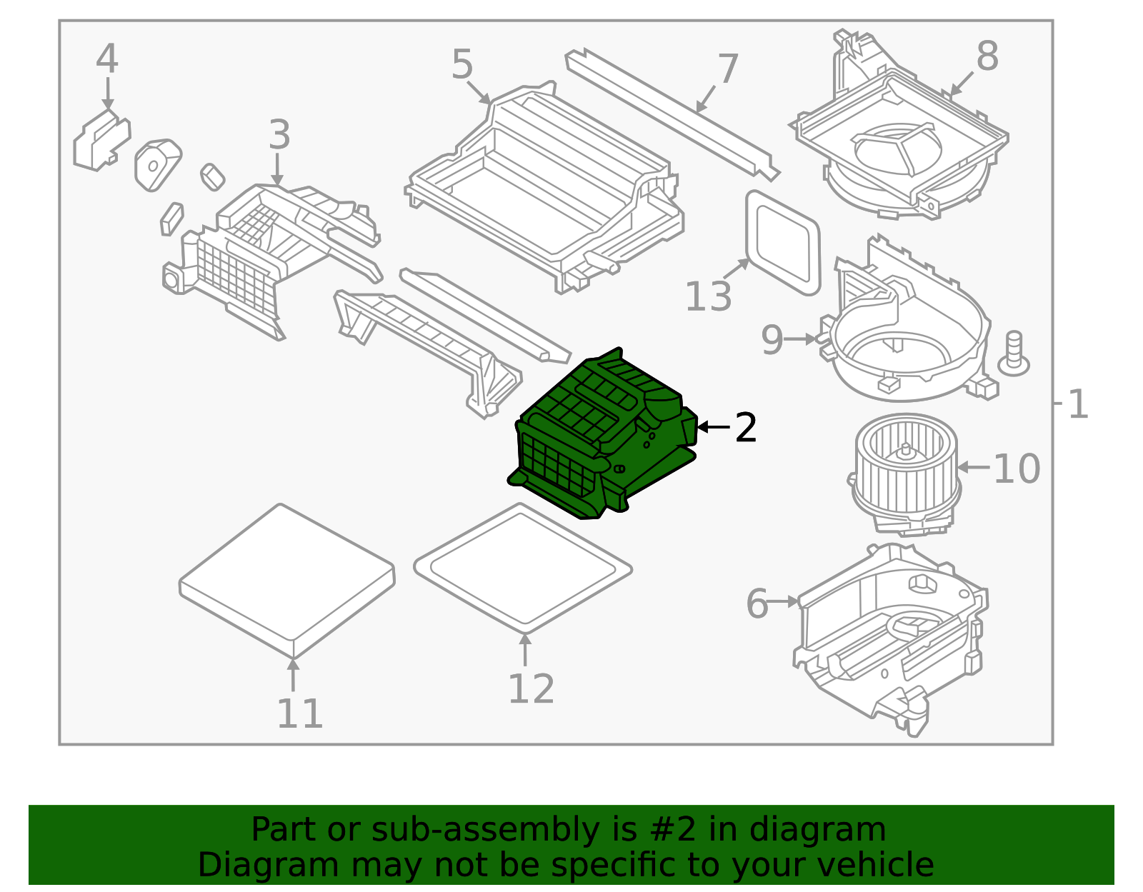 97121-GI010 - High-Quality Intake Case for 2022-2025 Hyundai ...
