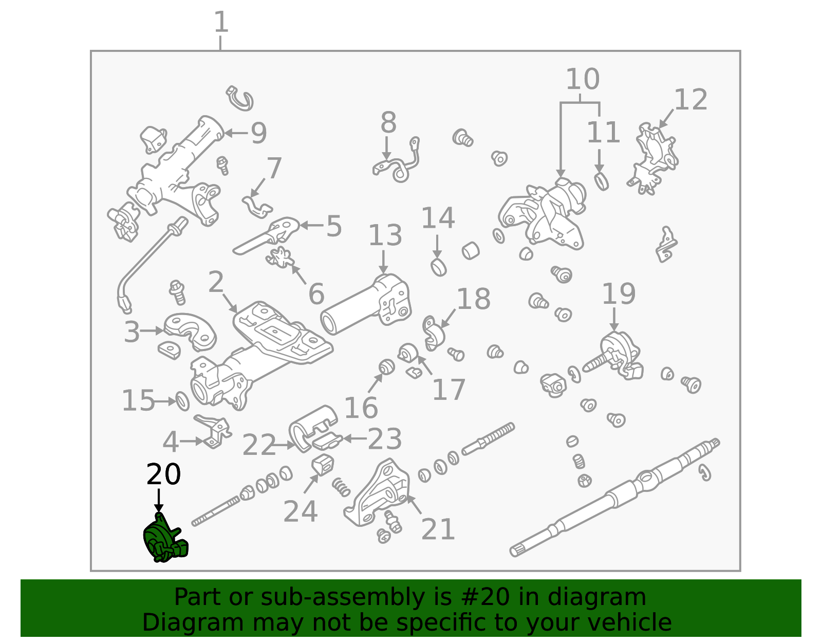 89232-50041 - 1999-2003 Lexus - Adjuster Motor | My L Parts