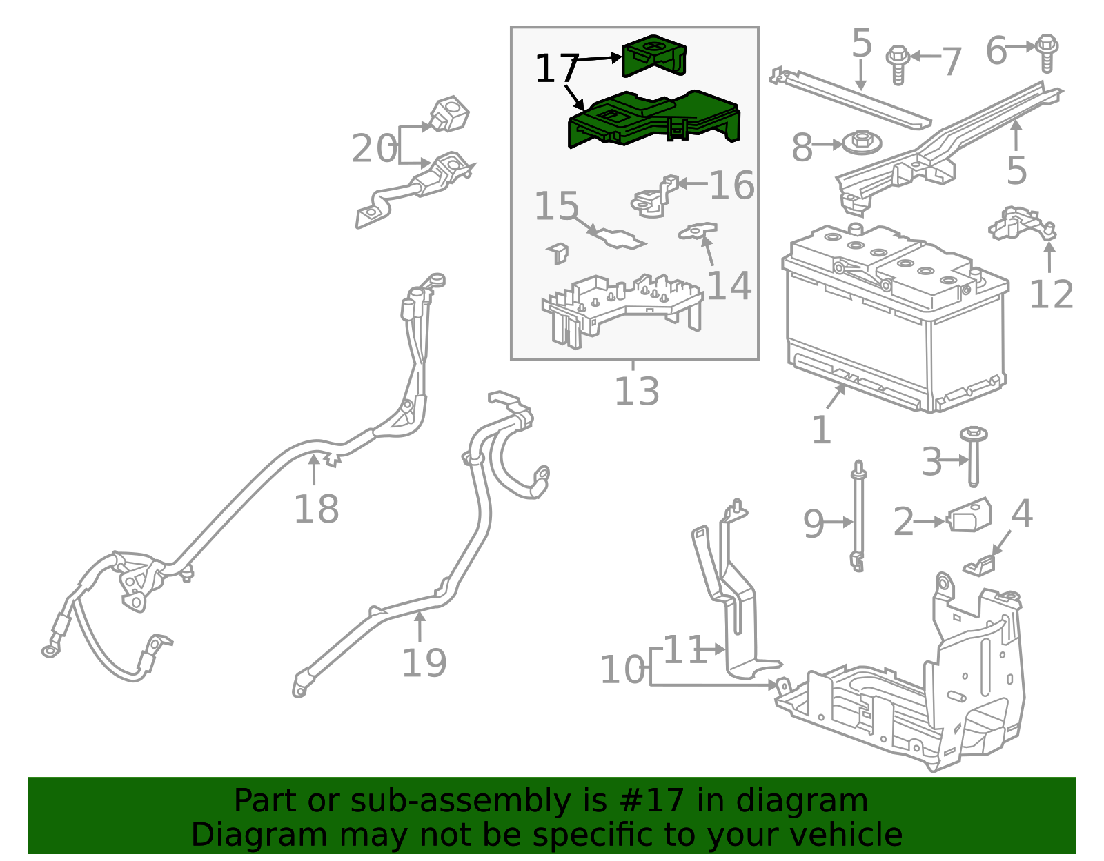 2017-2025 GM Cover 84922664 | Capital Chevy Parts