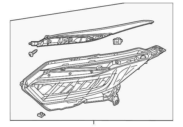 33150-T7A-A51 - Headlight Assembly L - 2019 2020 Honda HR-V | Honda ...
