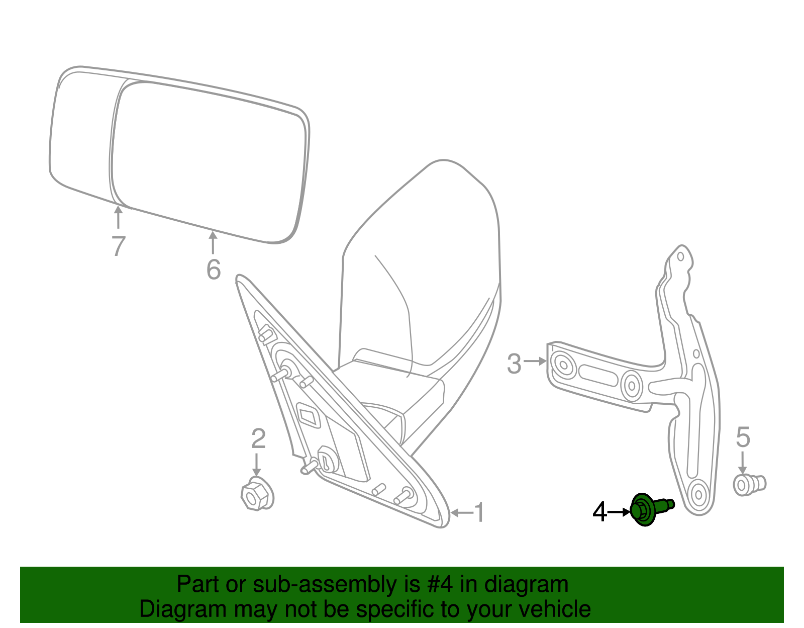2007-2024 Mopar Screw 06508709AA | Mopar Parts Canada