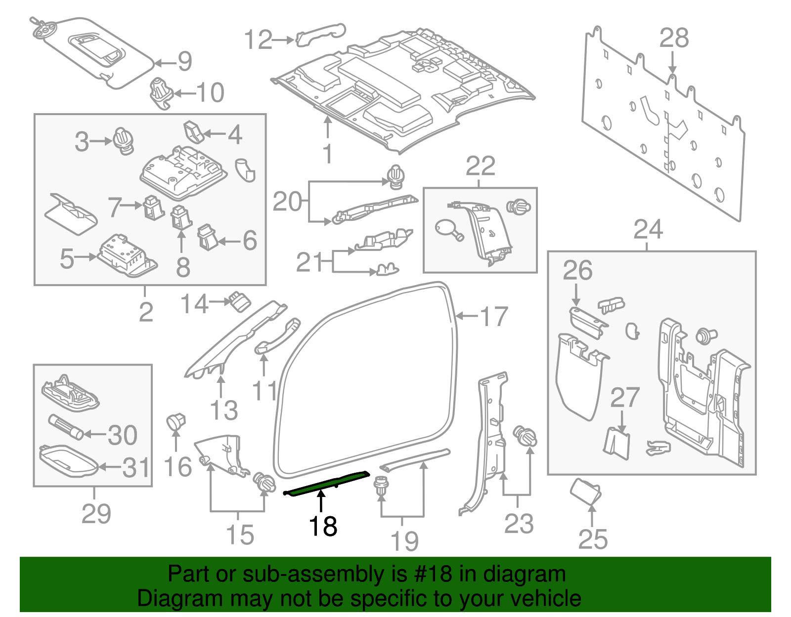 67914-04101-C0 - 2016-2023 Toyota Tacoma - Front Sill Plate | Nucar ...